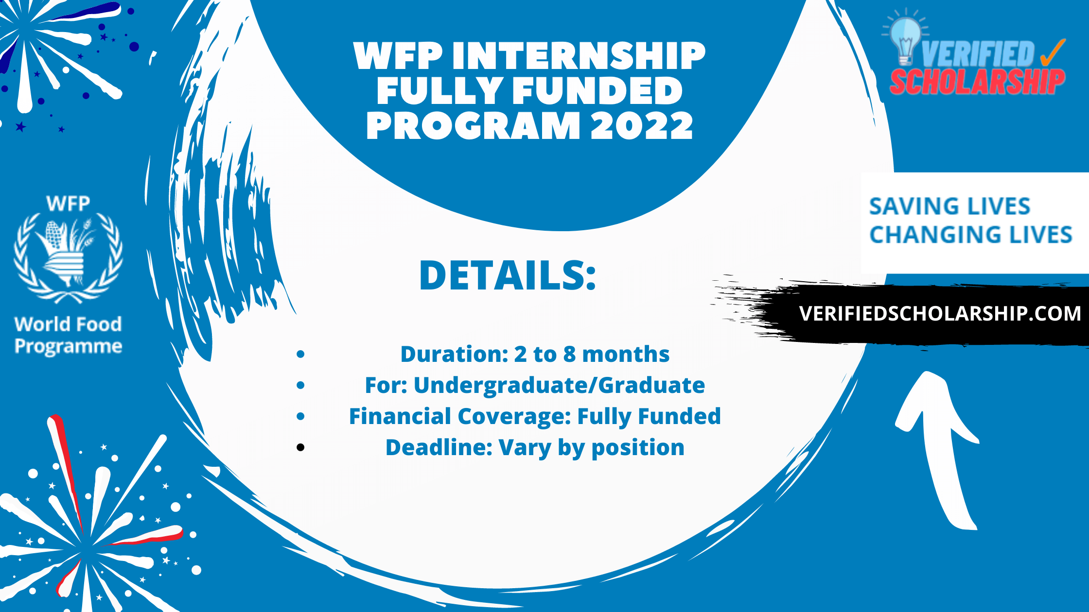 WFP Internship Program 2022 Fully Funded - Verified Scholarship