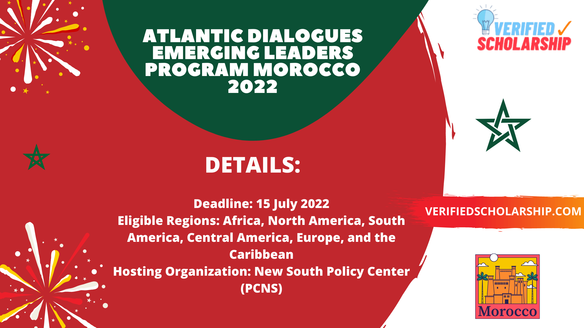 Atlantic Dialogues Emerging Leaders Program Morocco 2022 - Verified Scholarship