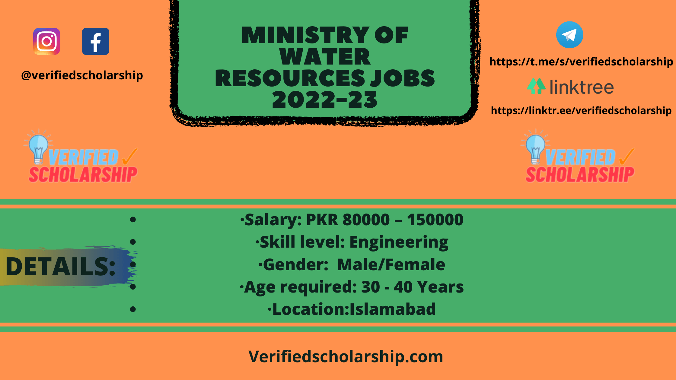 Ministry of Water Resources Jobs 2023 - Verified Scholarship