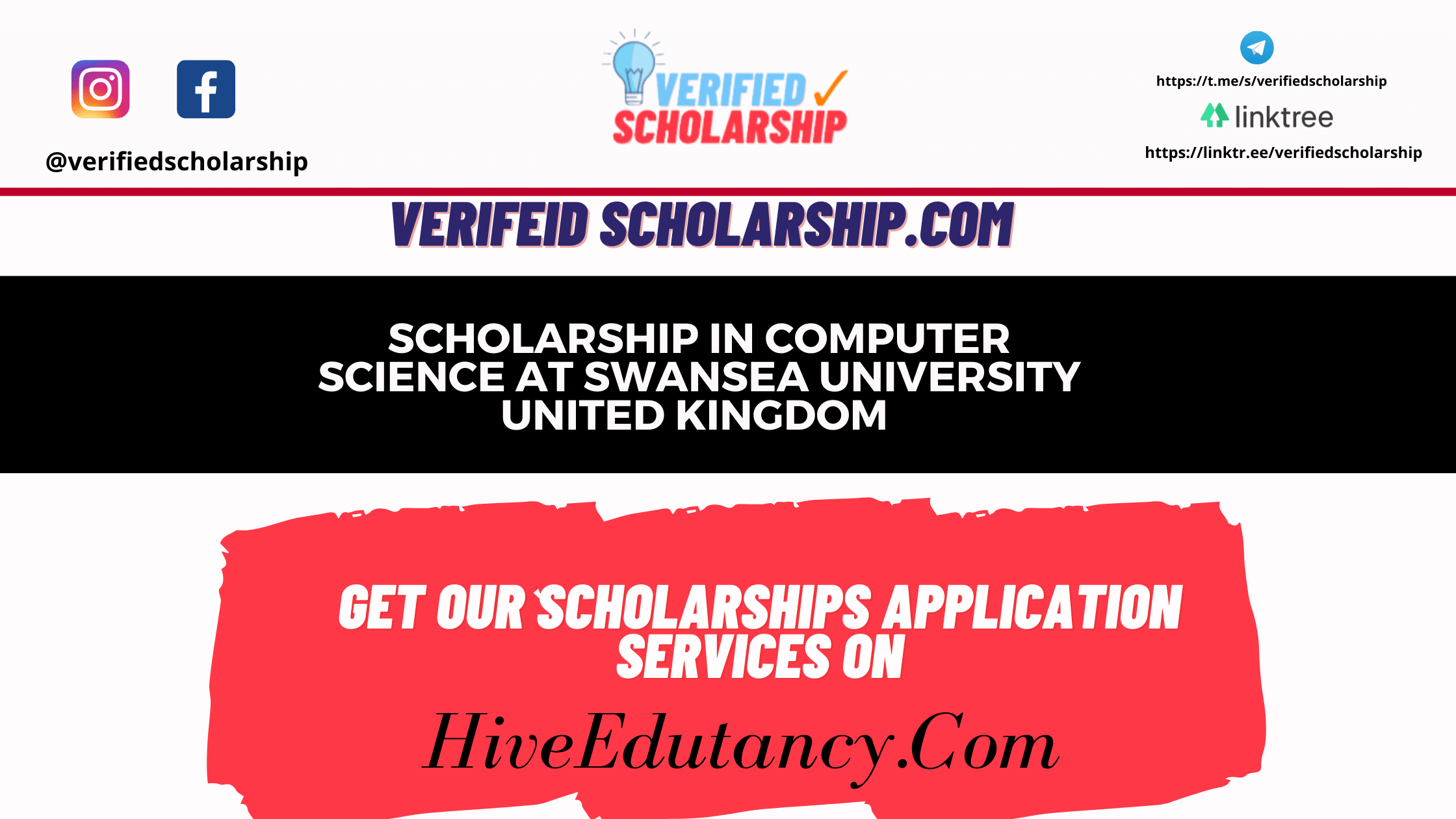 Scholarship in computer science at Swansea University united kingdom ...