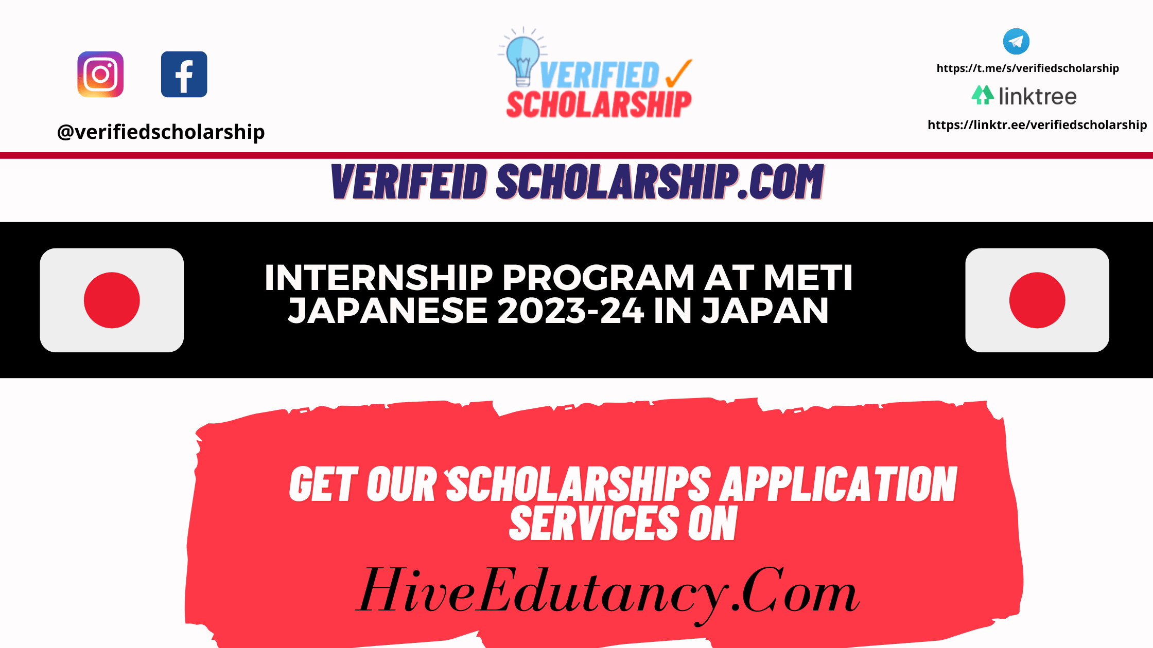 Internship Program at METI Japanese 2023-24 in Japan - Verified Scholarship