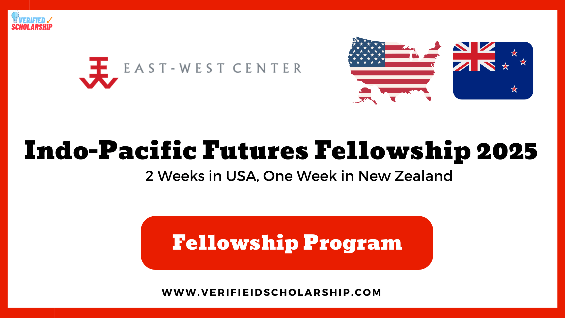 Indo-Pacific Futures Fellowship 2025 - Verified Scholarship